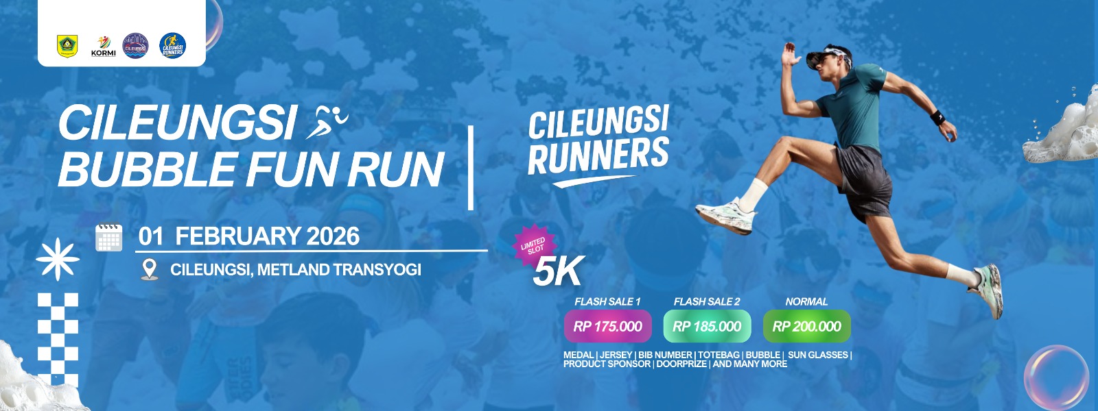 Cileungsi Bubble Fun Run
